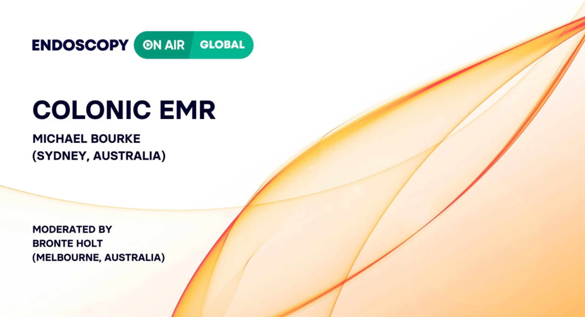 Endoscopy On Air Global Event 2024 - Colonic EMR - Endoscopy On Air