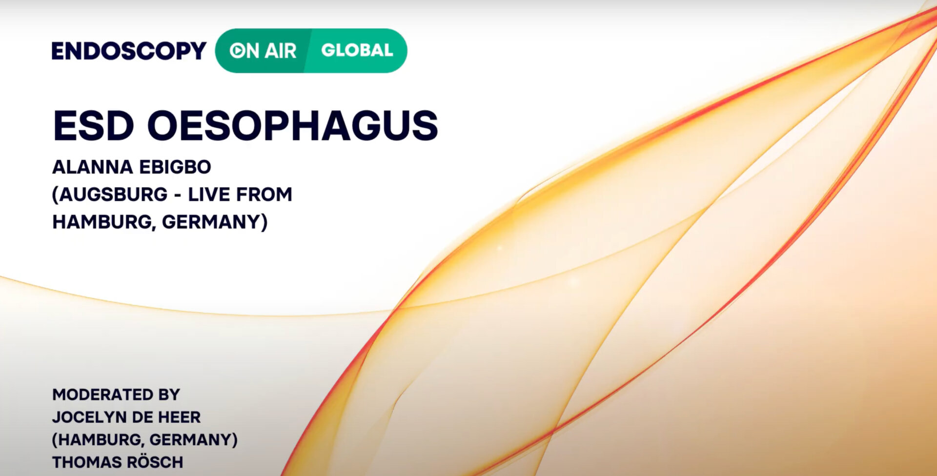 Endoscopy On Air Global Event 2024 - ESD Oesophagus - Endoscopy On Air